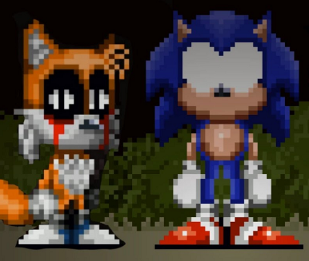 Sonic EYX - Play Online Sonic EYX on Cursed Digicam Game